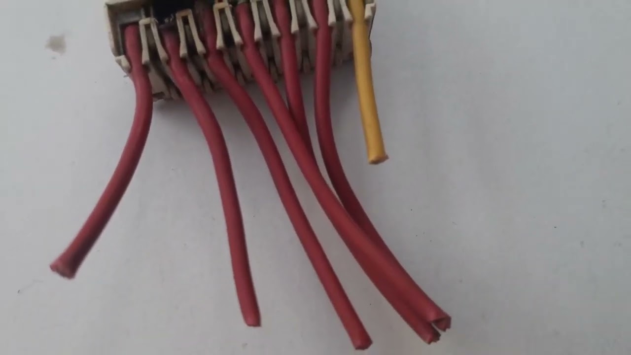 error e7 8 9 candy por que se quema el tacometro? - YouTube