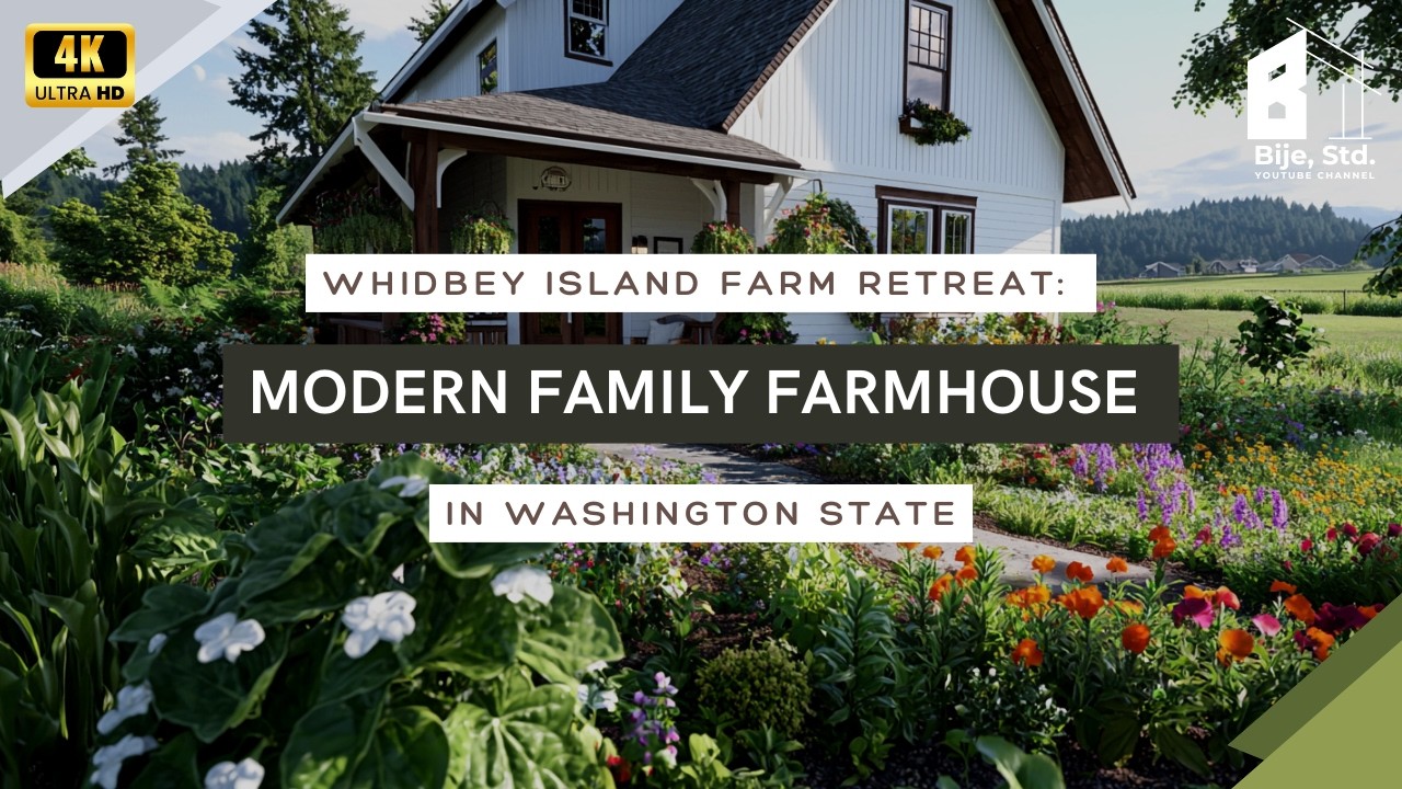Whidbey Island Farm Retreat: Modern Family Farmhouse in Washington ...
