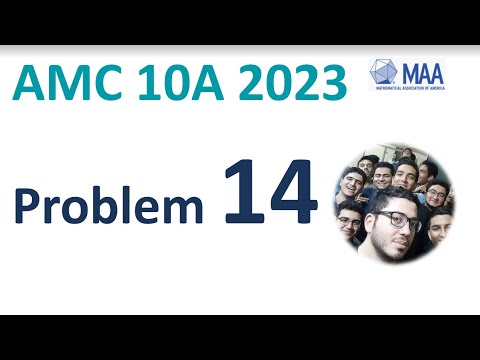 AMC 10A 2023 2024 Problem 14 Solution | Course Questions Tutor Date Result 10b 12b answer ...