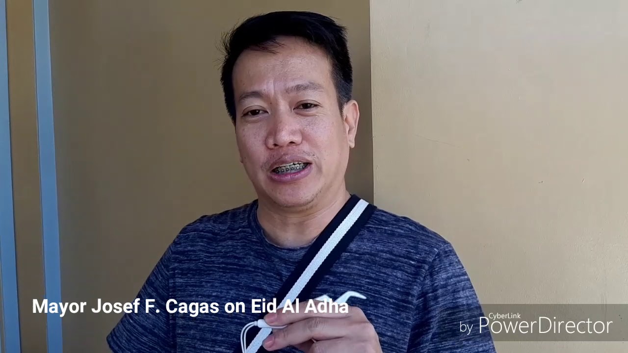 DIGOS CITY MAYOR JOSEF CAGAS ON EID AL ADHA - mike nacua - YouTube