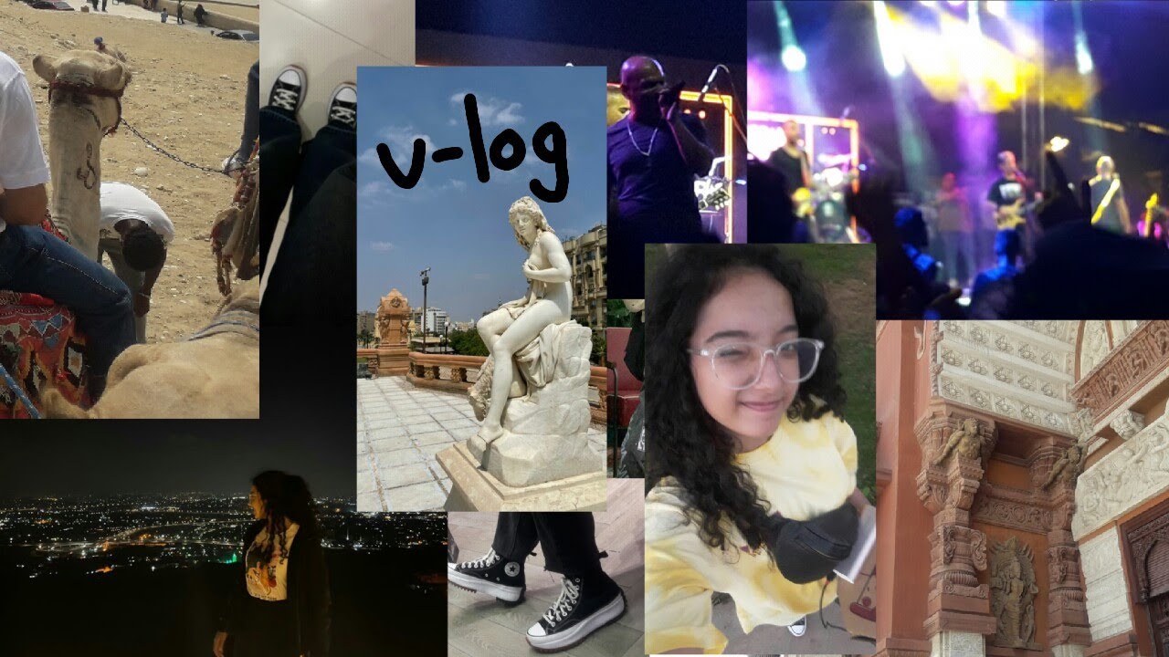 eg travel vlog ep.3 || pyramids, cairo tower, cairokee concert... - YouTube