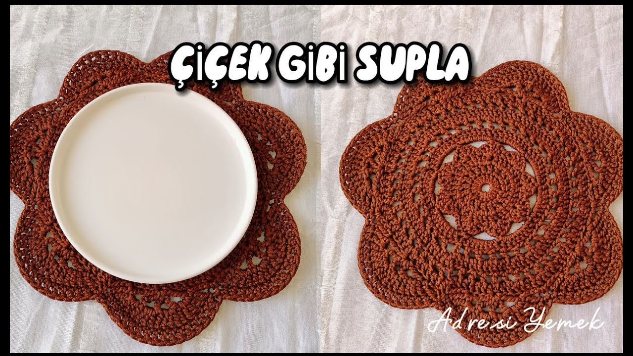 SUNUMLARA ŞIKLIK KATACAK SUPLA MODELİ. MAKROME İPİNDEN SUPLA - YouTube