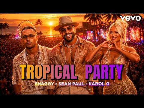 SEAN PAUL - KAROL G - SHAGGY - Caribbean Dancehall | SUNSET BODIES COME ALIVE  | AI MUSIC 2026