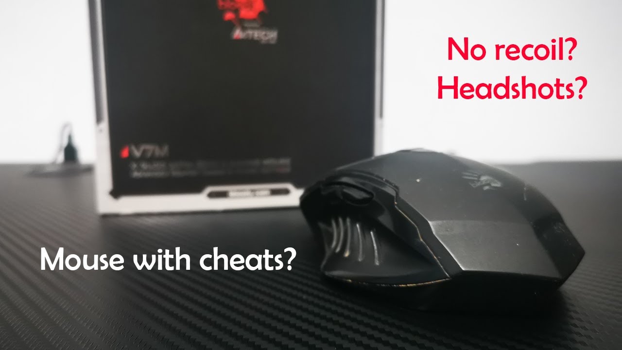 Mouse with built in cheats | Bloody V7M - YouTube