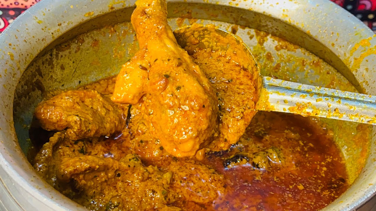 Delhi Famous Most Delicious Chicken Mughlai Handi Recipe | Authentic ...