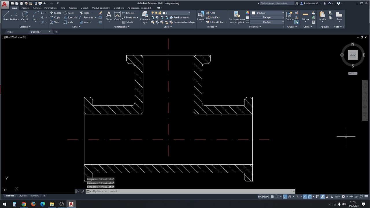 Realizzare la sezione di un Raccordo a T (Tee) su Autocad - Prof. Paolo ...