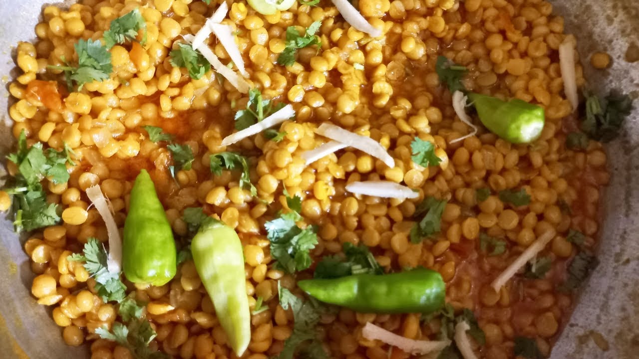 Chana Daal recipe/daal chana bnanay ka tariqa/Adhay chany ki daal - YouTube