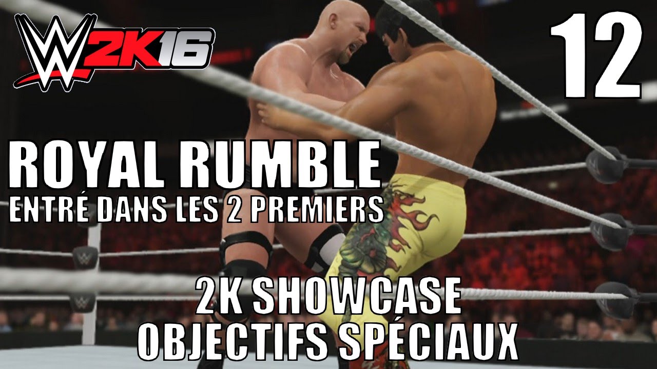 [Fr] WWE 2K16 - 2K Showcase de Stone Cold - Objectifs Spéciaux #12 ...