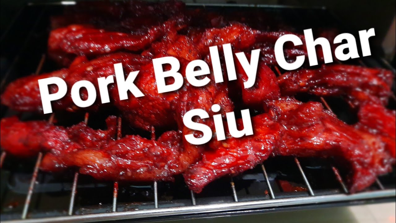 BBQ Roast Pork Char Siu - Resep Babi Panggang Merah - Nael Onion - YouTube