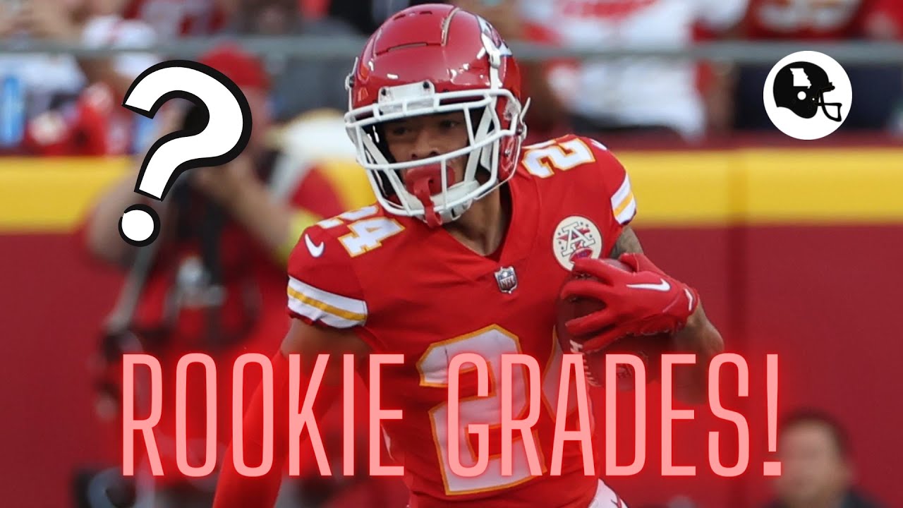 GRADING the Kansas City Chiefs 2022 ROOKIES halfway through NFL season ...