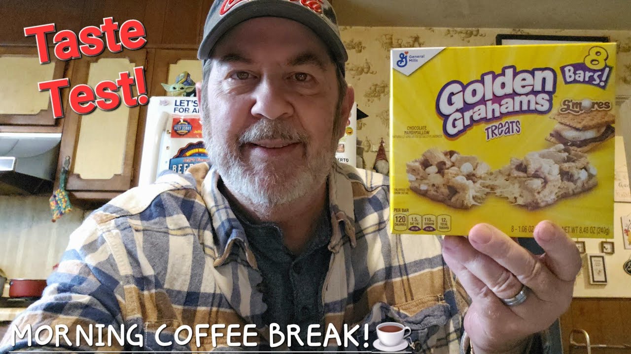 M☕️B! Taste Test! 😋 I'm Trying Golden Grahams Smores Treats! 🤩 Jokes Of ...