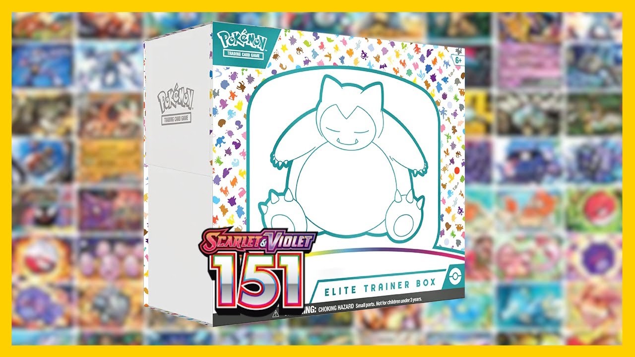 Opening the Pokémon 151 Elite Trainer Box - YouTube