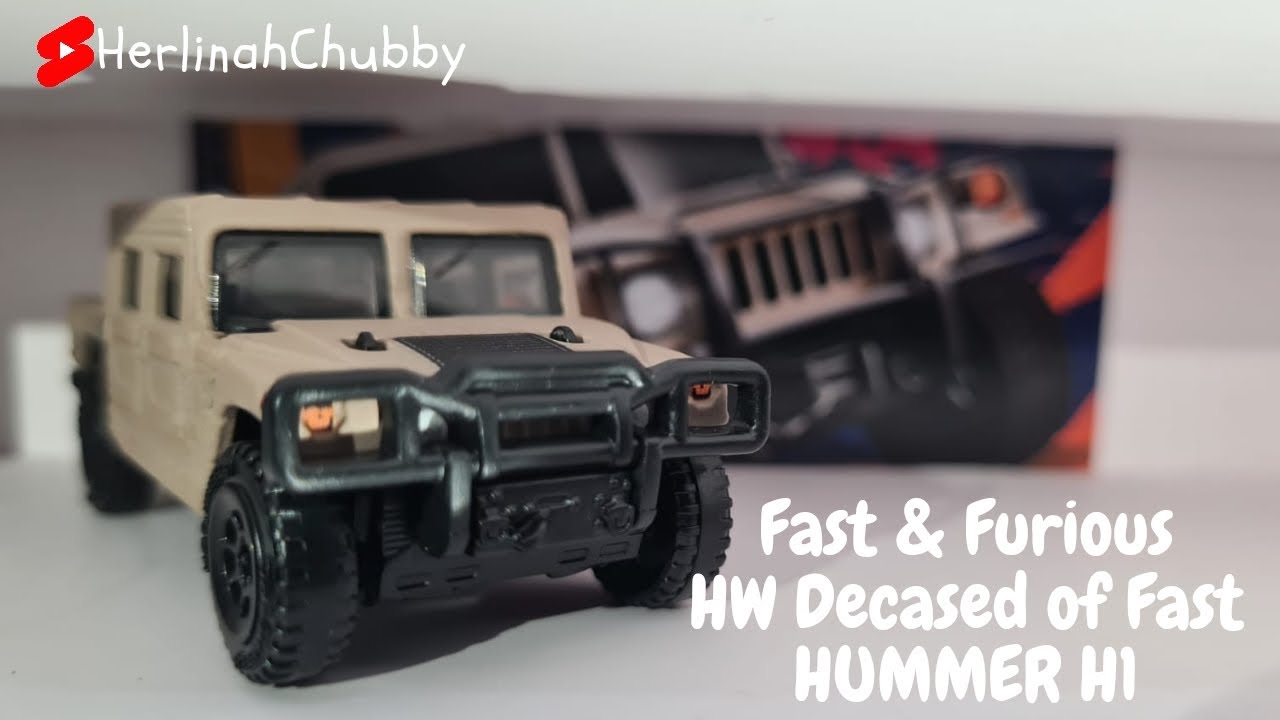 Unboxing Hot Wheels Fast&Furious HW Decased of Fast HUMMER H1 - YouTube