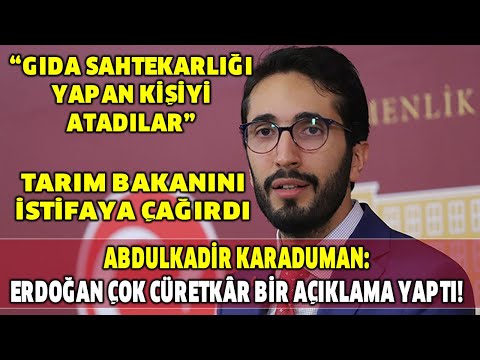 Abdulkadir Karaduman: Erdoğan çok cüretkâr bir açıklama yaptı! “AKP bizden takdir bekliyor”