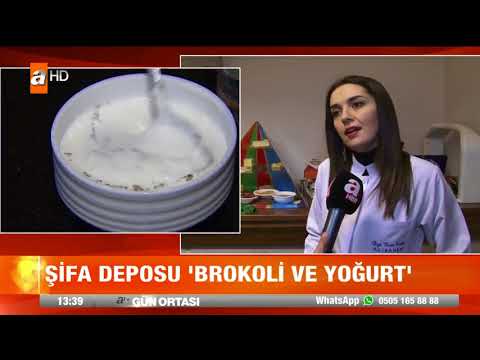 Brokoli ile yoğurt her derde deva !