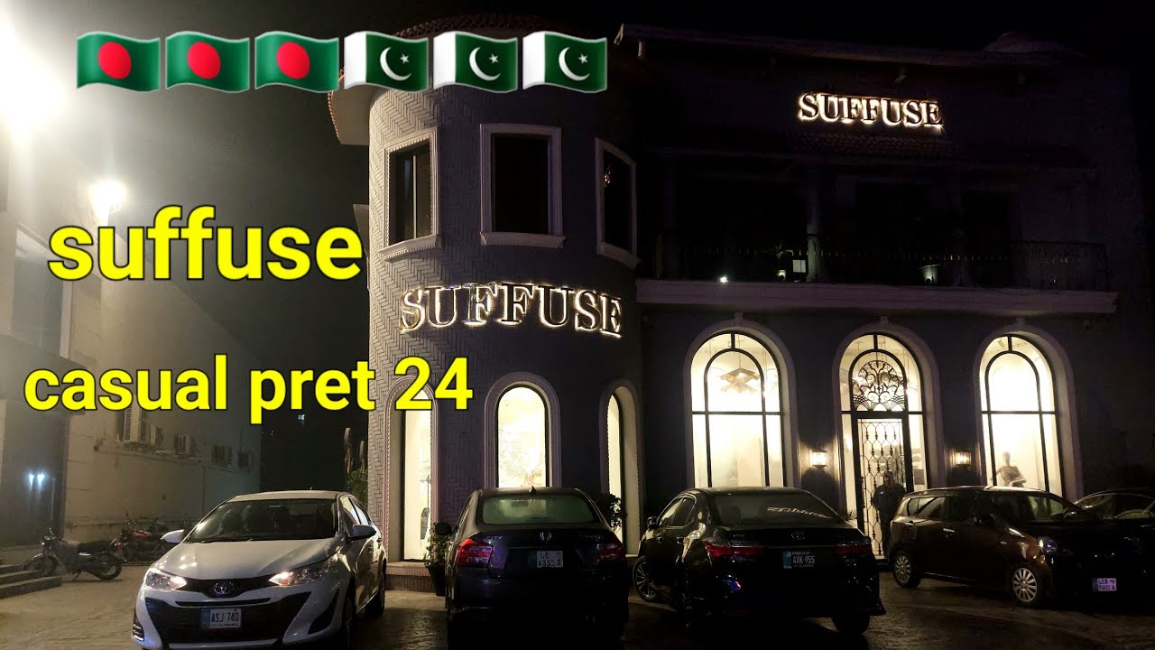 SUFFUSE BY SANA YASIR, CASUAL PRET 24,LATEST COLLECTION . - YouTube