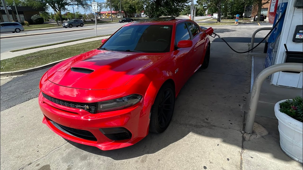 CUTTING UP IN MY WIDEBODY SCAT PACK ! - YouTube
