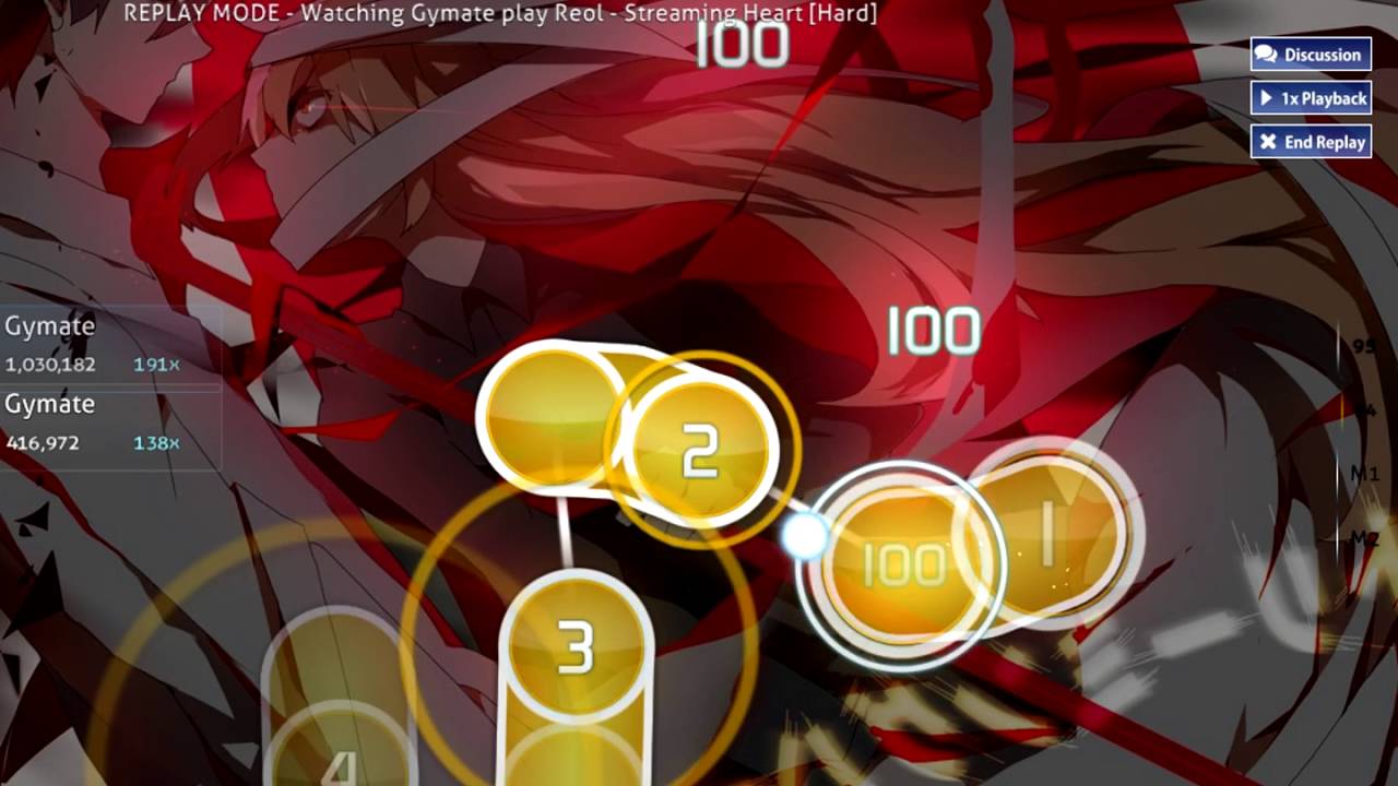 [osu!] Reol - Streaming Heart (Gymate) - YouTube