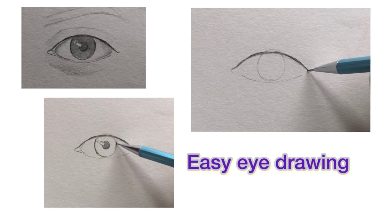 How to draw an eye / eye drawing for beginners eye drawing easy ...