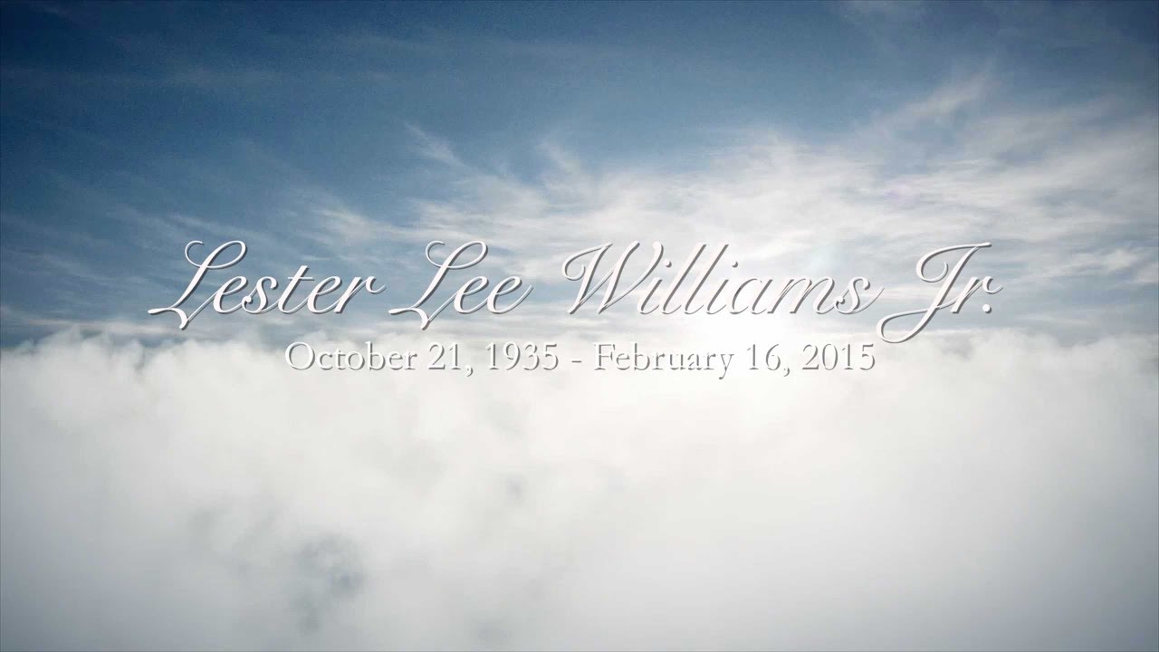 2015 Lester Lee Williams Jr. Memorial Video - YouTube