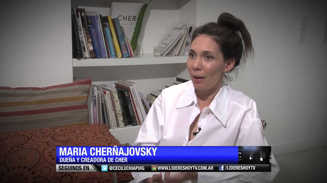 Entrevista de "Líderes Hoy" a María Cher - 2° parte - YouTube