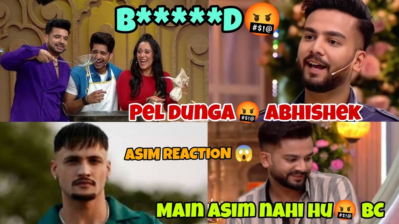 Laughter chief season 2 Elvish Yadav Big fight🤬 with Abhishek Kumar 😱 ...