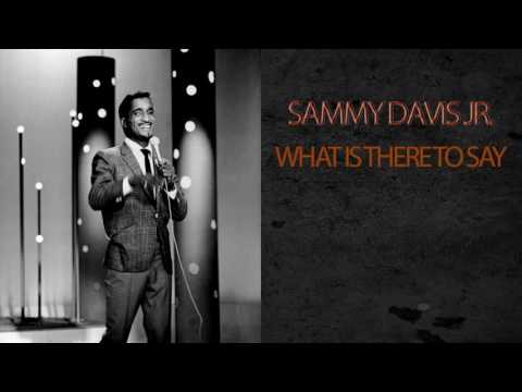 SAMMY DAVIS JR - WHAT IS THERE TO SAY