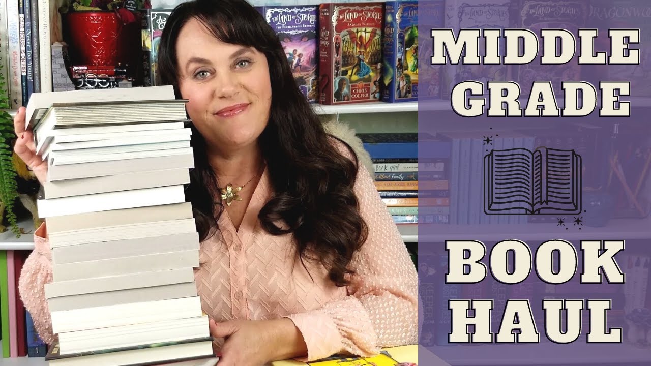 BOOK HAUL - MIDDLE GRADE SERIES - YouTube