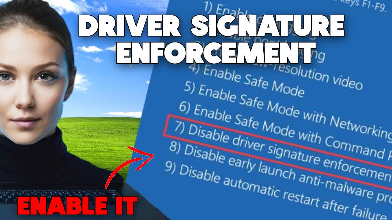 How To Enable Driver Signature Enforcement in Windows (ULTRA QUİCK ...