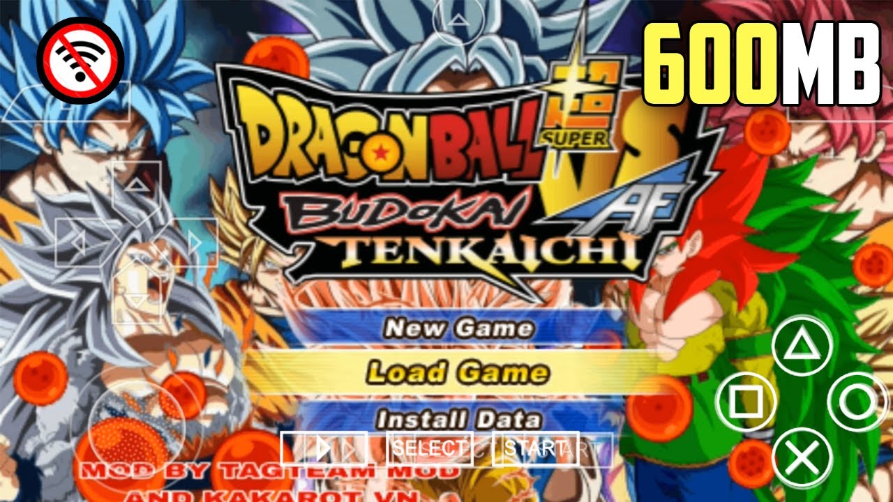 [NEW] DRAGON BALL SUPER VS AF BUDOKAI TENKAICHI PPSSPP ISO MOD WITH ...