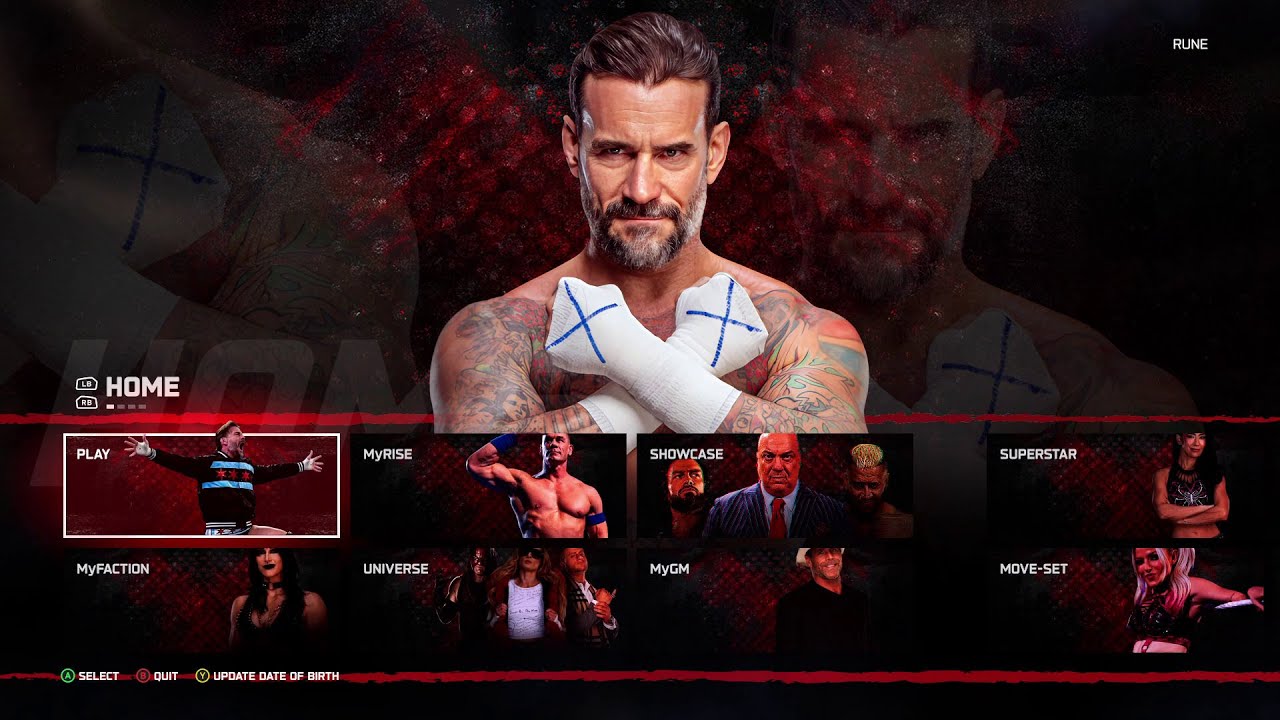 WWE 2K25 MENU MOD (WWE '13 INSPIRED MENU) FULL UI OVERHAUL - YouTube