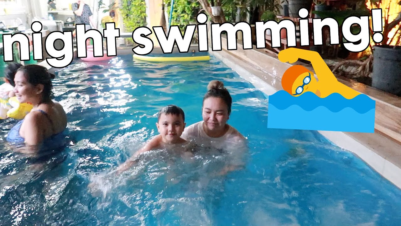 NIGHT SWIMMING AT INUMAN?! - anneclutzVLOGS - YouTube