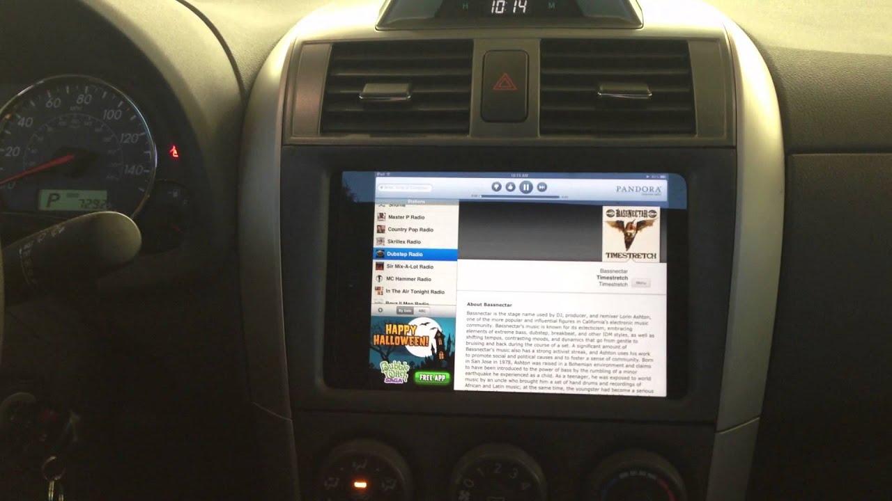 FIRST EVER IPAD MINI INSTALLED IN DASHBOARD OF CAR **HD VIDEO LINK ...