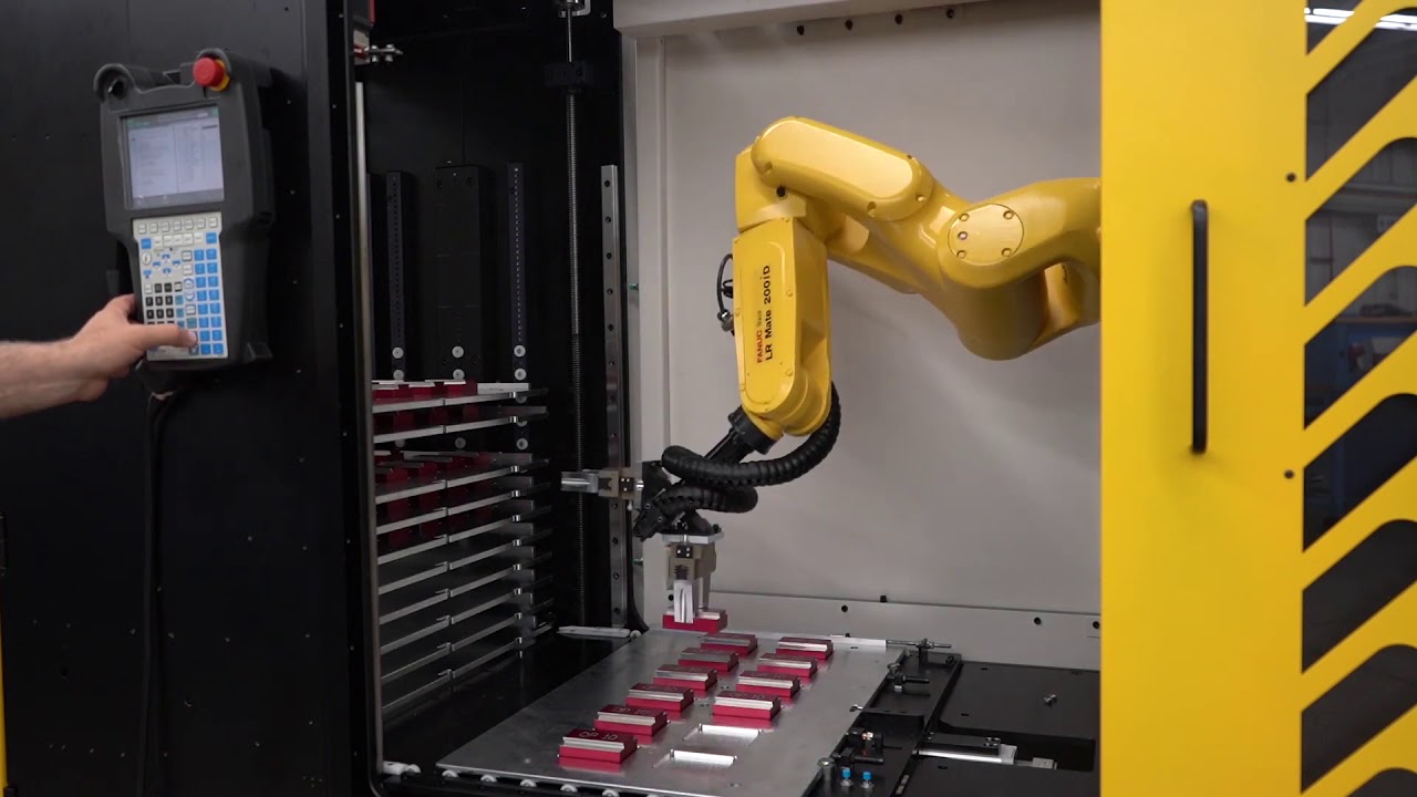 RoboDrill Plus E Automation System - YouTube