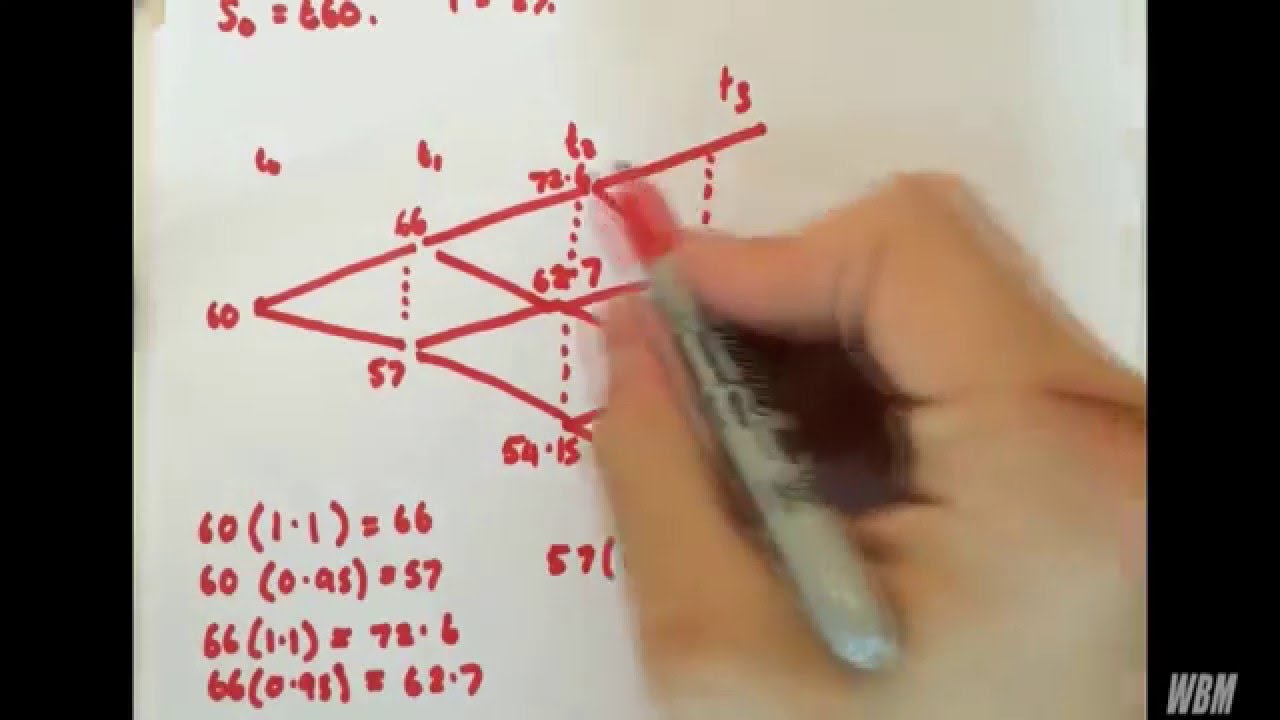 American Put (Three) 3 Step | Binomial Method | European Price ...