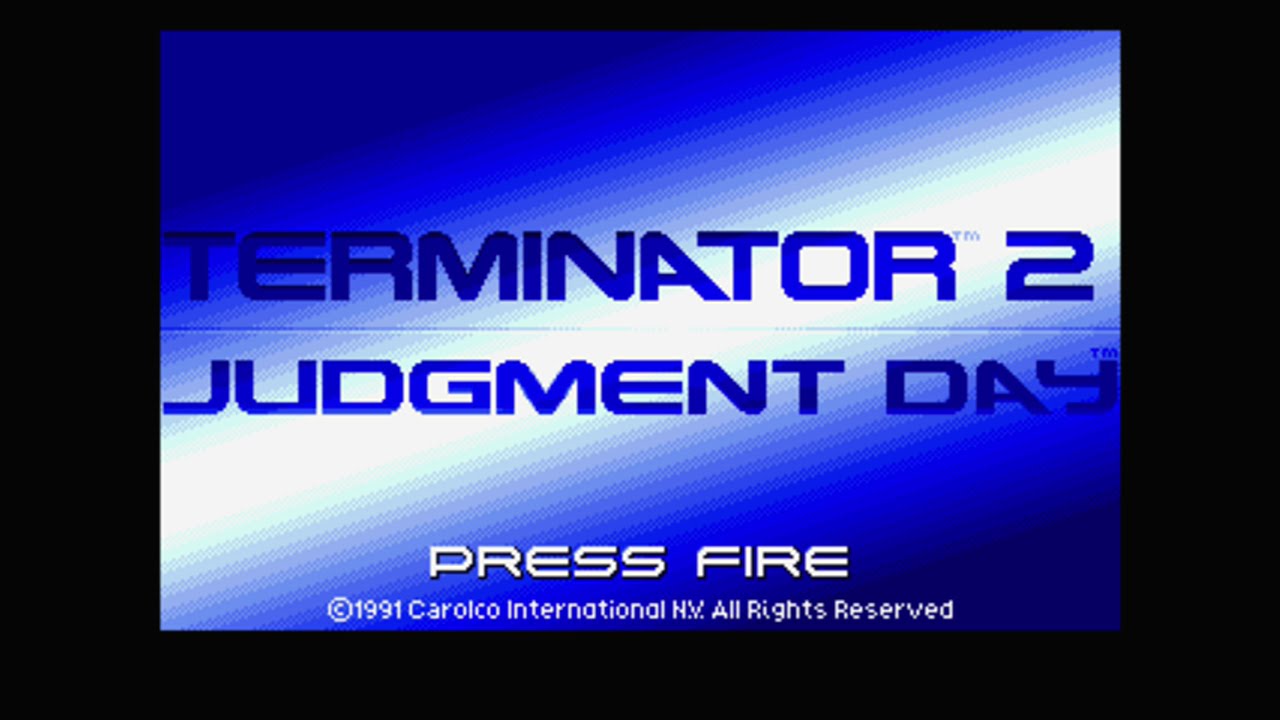 Terminator 2 - Commodore Amiga - Full Longplay - YouTube