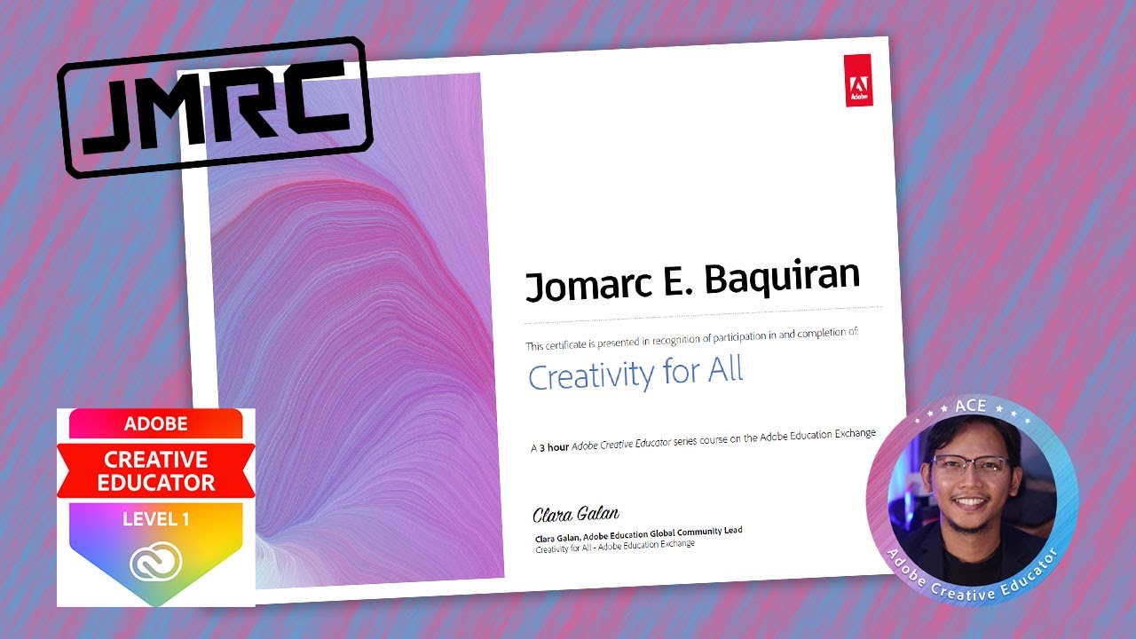 Level 1 Adobe Creative Educator badge! - YouTube