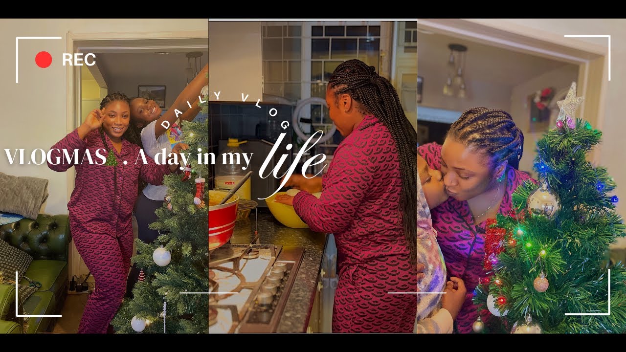 VLOGMAS EP1 | UK LIVING | SET UP OUR CHRISTMAS TREE | MOM OF 3 - YouTube