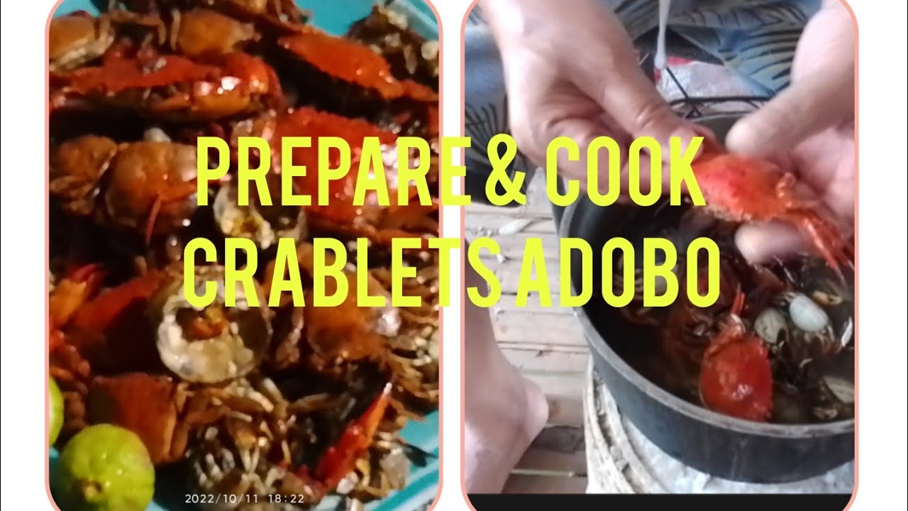 Crablets Adobo - Deliciously tasty🤣 - YouTube