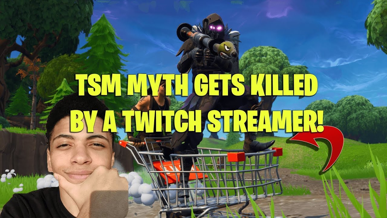 *NEW* TWITCH STREAMER KILLS TSM MYTH! - Fortnite Funny Fails and WTF ...