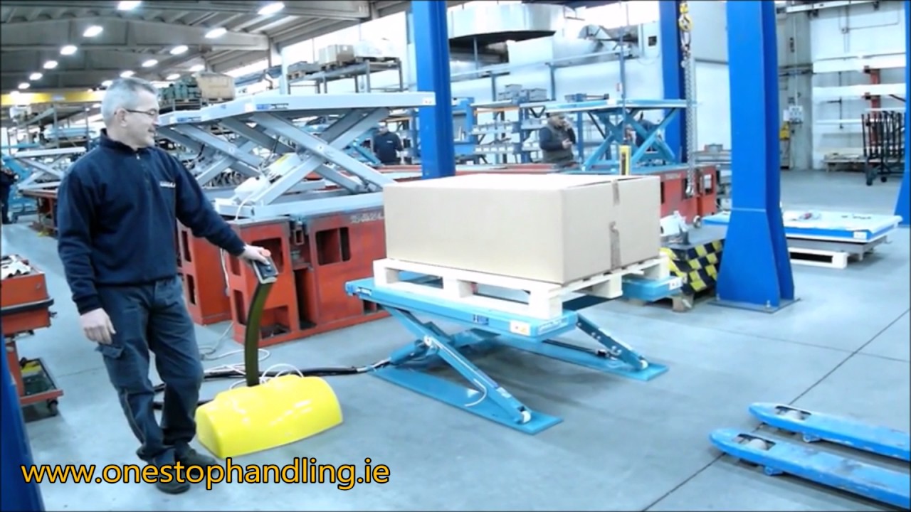 One Stop Handling - U Shaped Scissors Table - YouTube