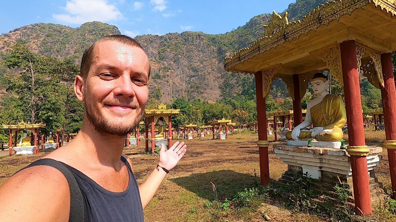 HIKING MYANMAR'S HOLY MOUNTAIN: 4000 STEPS! (MOUNT ZWEGABIN HPA-AN) 🇲🇲 ...