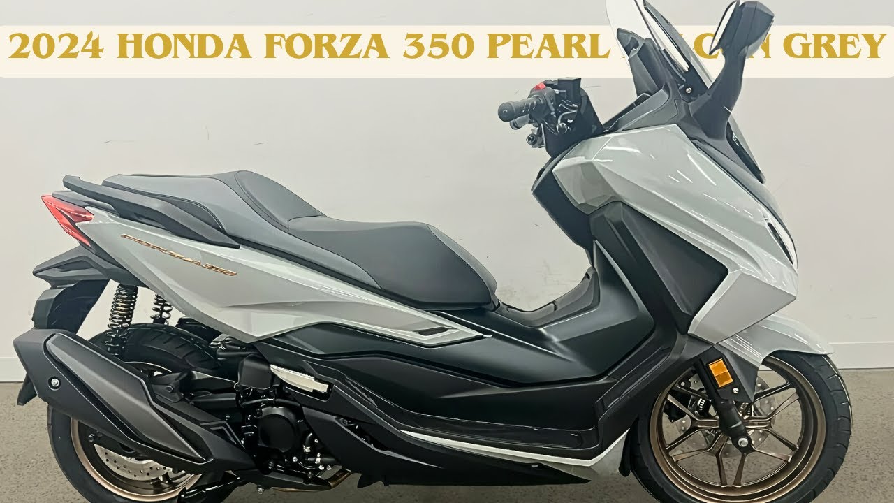 2024 Honda Forza 350: Robust 330cc with 29 HP 4-stroke engine | Pearl ...