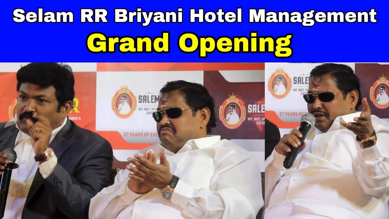Salem RR Briyani Hotel Management Grand Opening | Salem RR Briyani ...