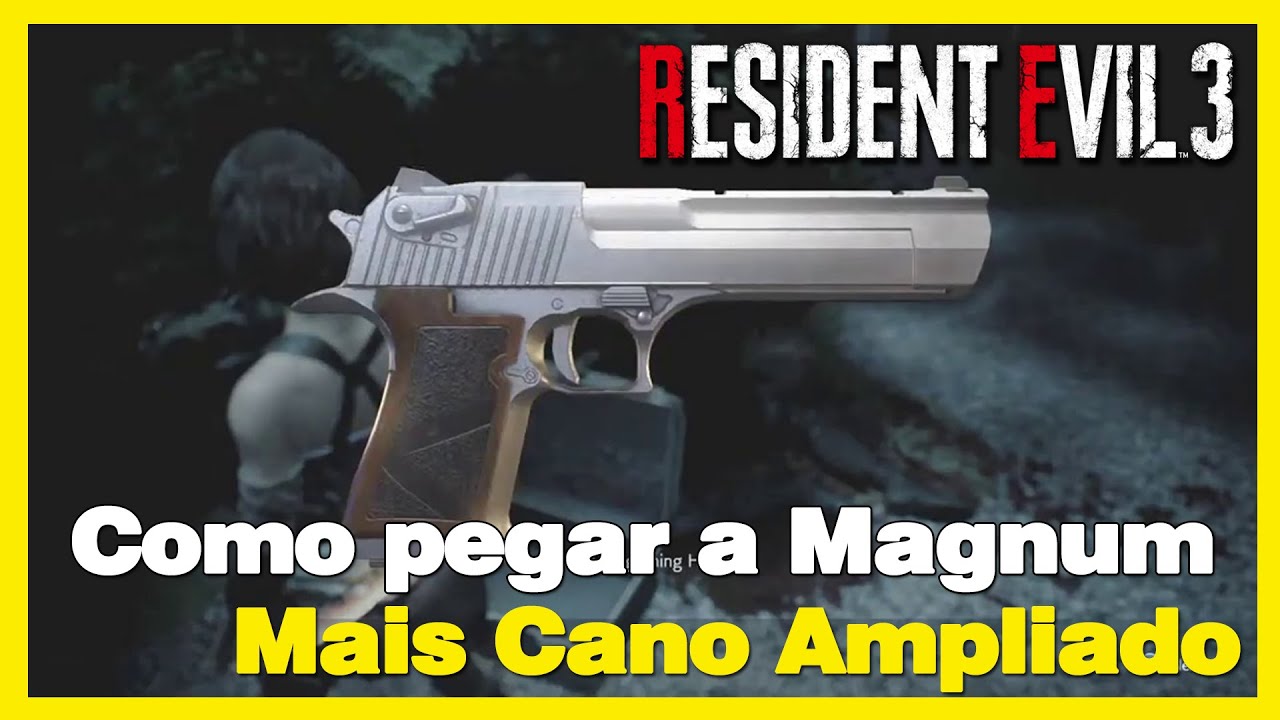 Como pegar a magnum - RESIDENT EVIL 3 Remake - YouTube