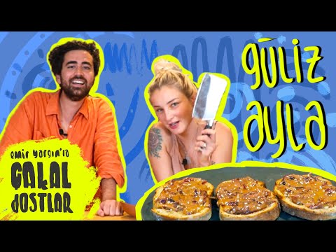 Güliz Ayla'dan Çedarlı Mor Soğanlı Ekmek Üstü | ÇAKAL DOSTLAR #01