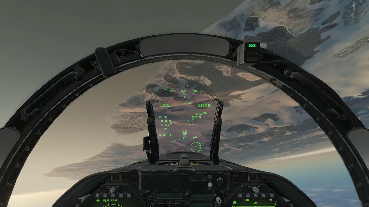 DCS dogfight F18 hornet vs F16 viper with cougar - YouTube