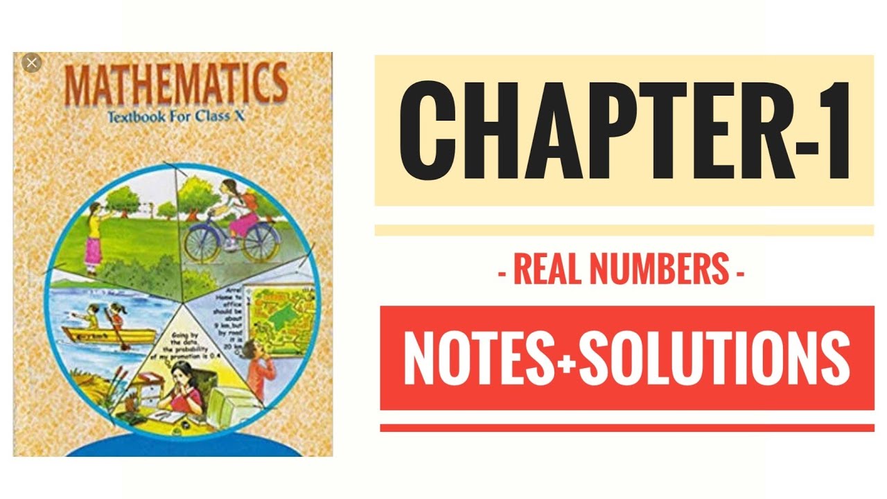 Class 10 || Maths || Chapter-1 Real Numbers || •notes + Solutions
