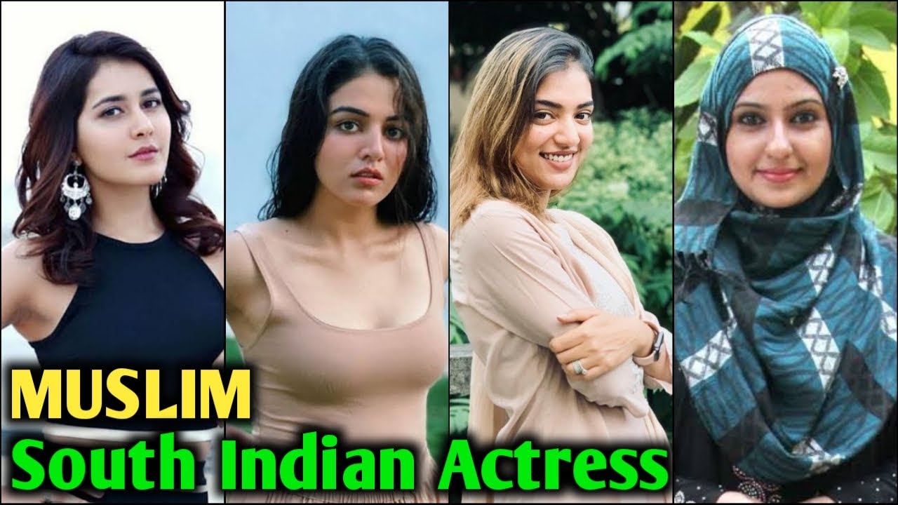 10 Muslim South Indian Actresses | You Don't Know - YouTube