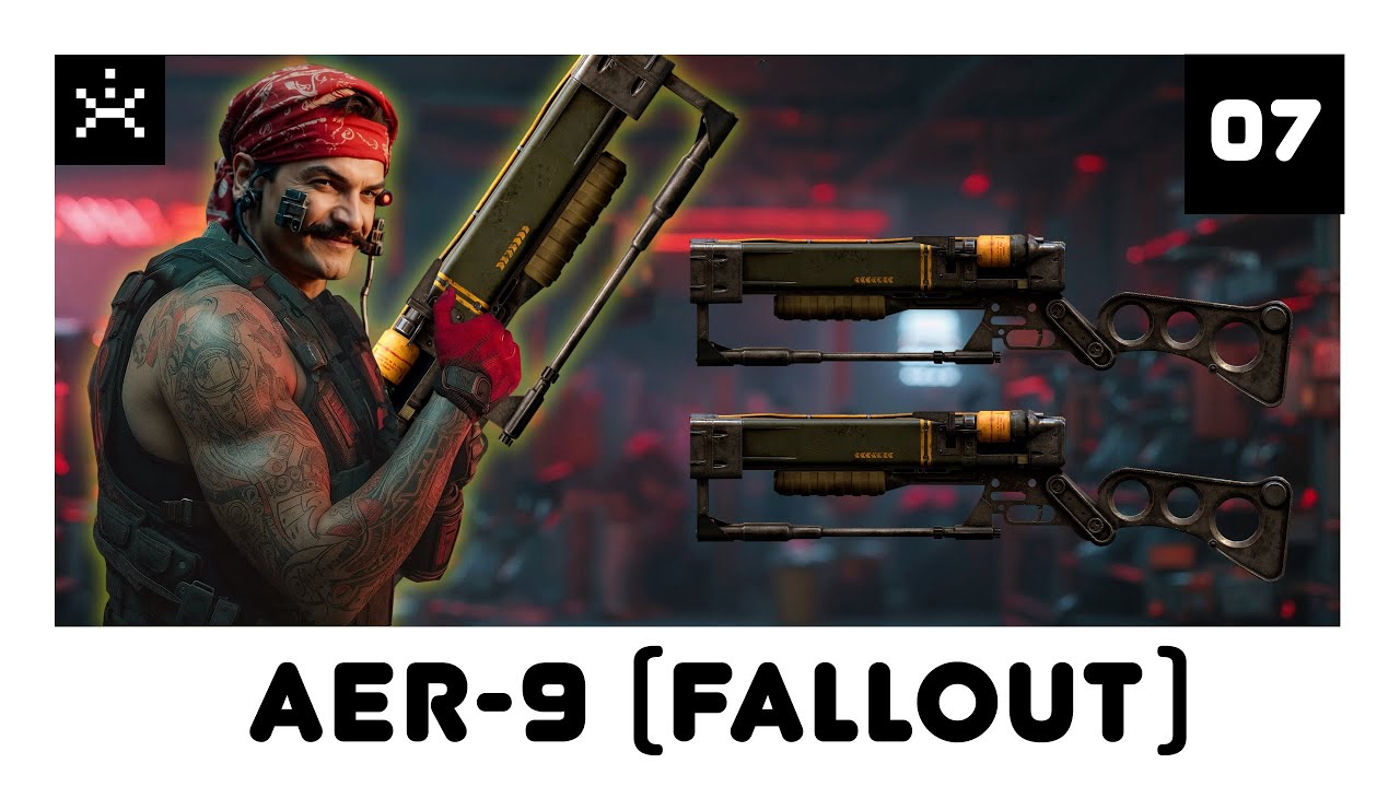 Всё о лазерной винтовке AER-9. Fallout. - YouTube